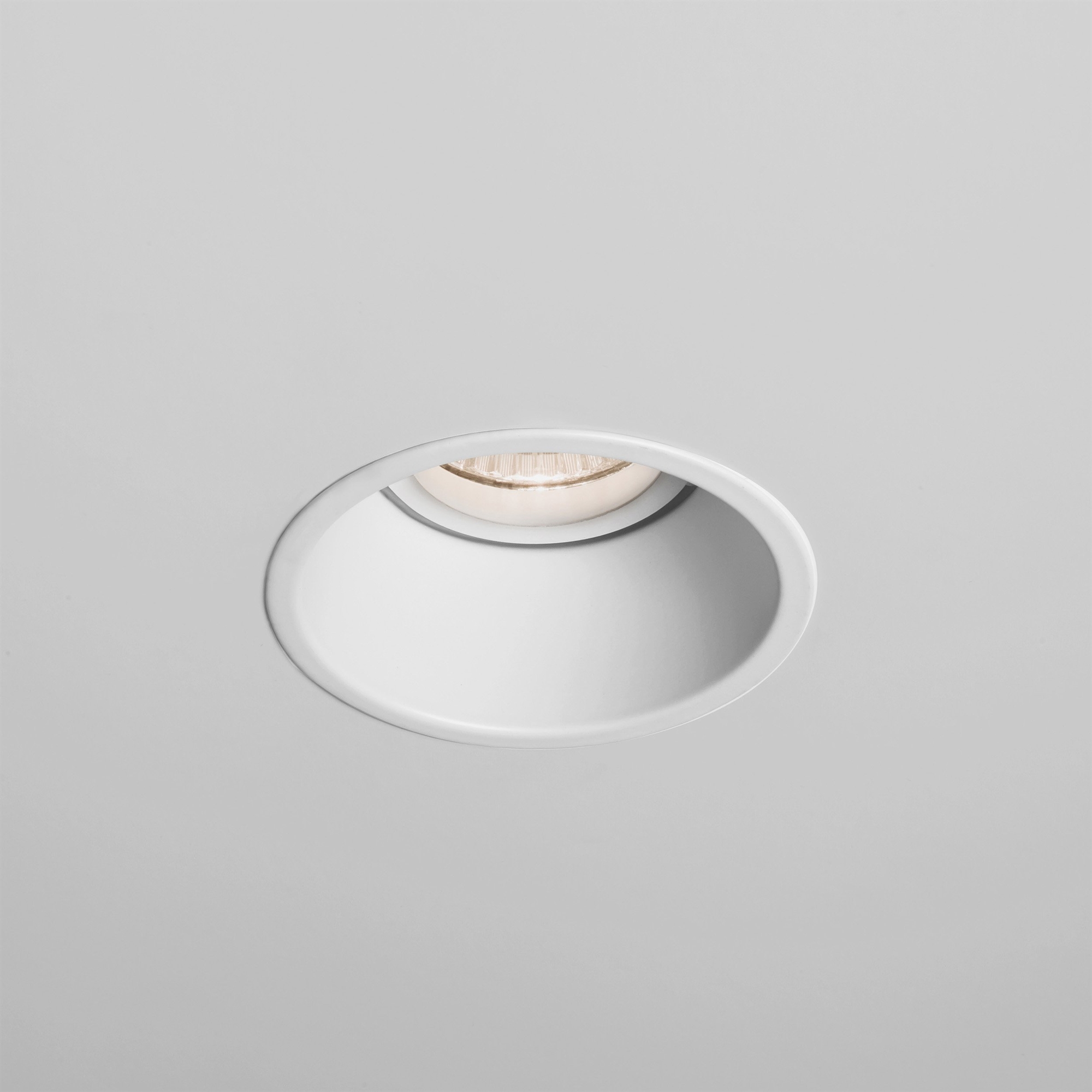Astro Minima Round Fire-Rated Matt White | AndLight